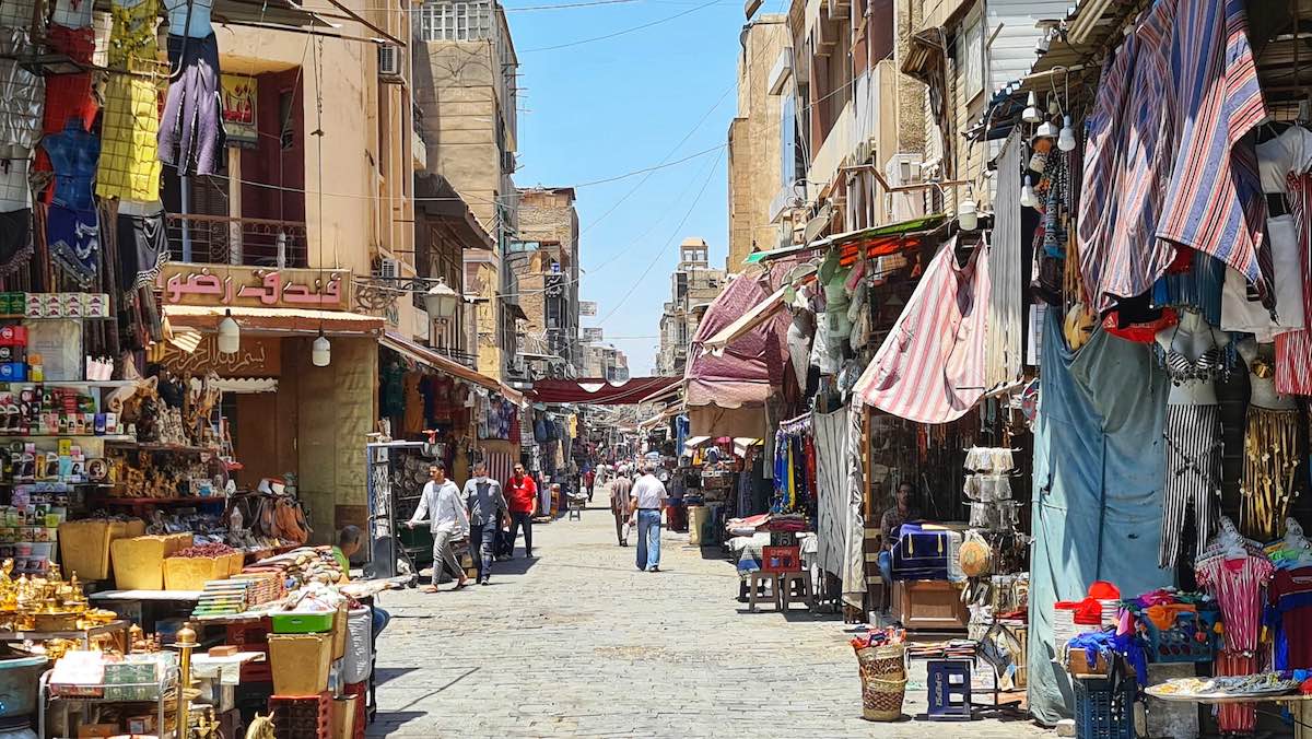 Khan El Khalili Market in Cairo, Egypt - Abroadcast